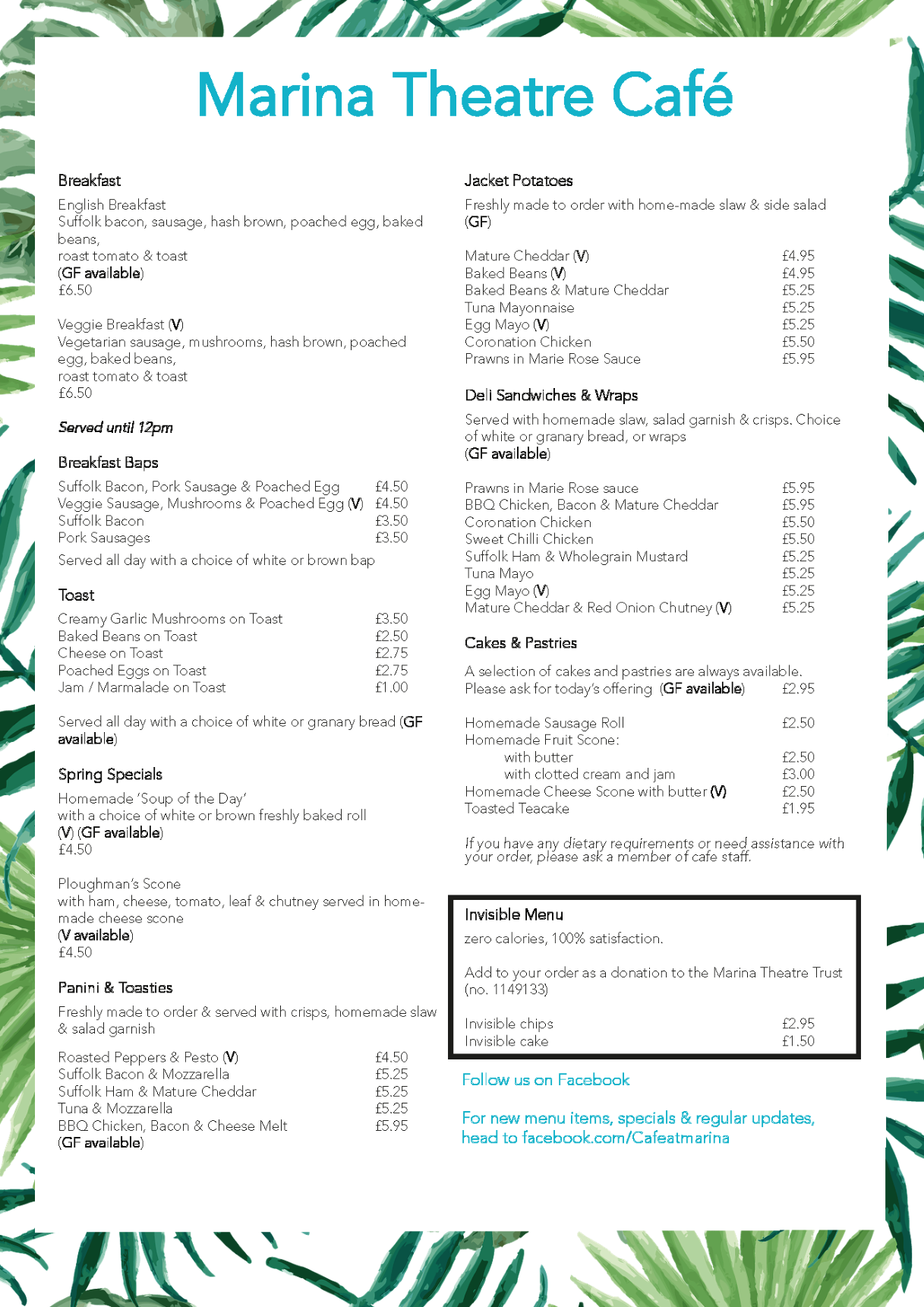 Café - Marina Theatre