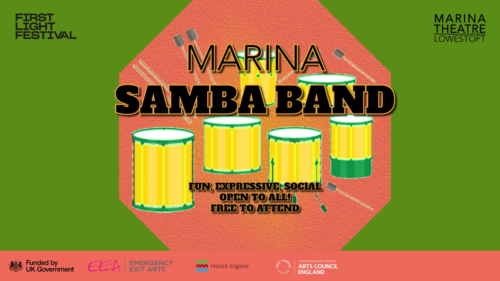 Samba landscape | Marina Theatre, Suffolk
